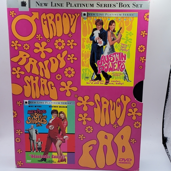 Media | Austin Powers New Line Platium Series Set Austin Powers The Spy ...